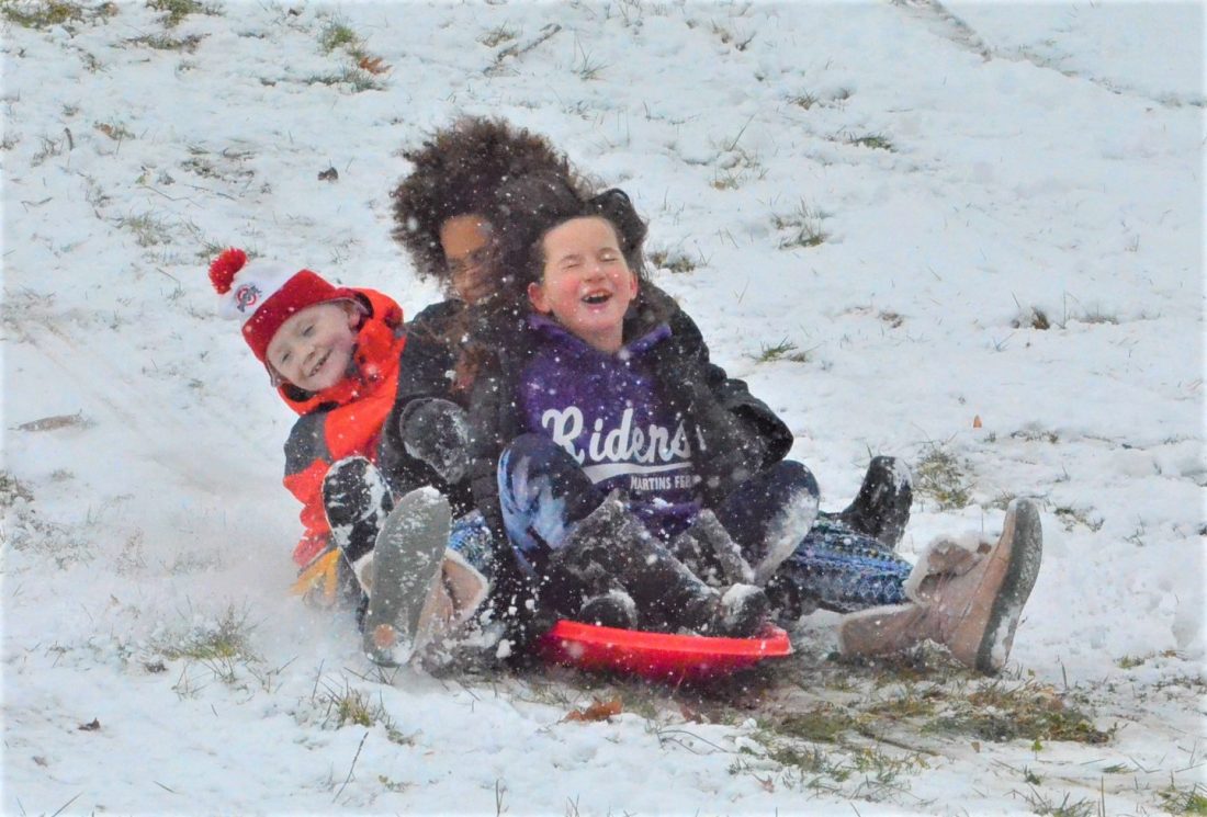 Thrill of the sled ride | News, Sports, Jobs - The Times Leader